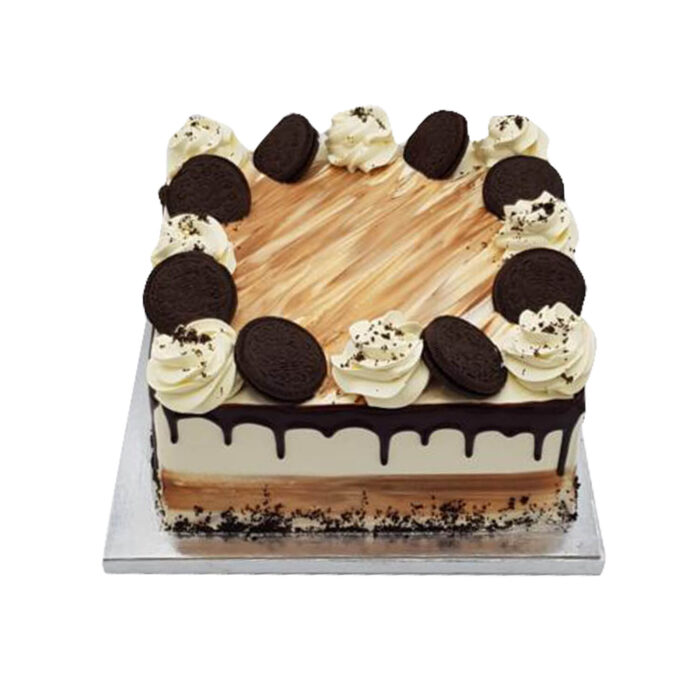 Square Oreo Dripping Cake – Cakes & Bakes