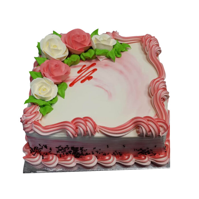 Square Chocolate Truffle Designer Cake – Cakes & Bakes