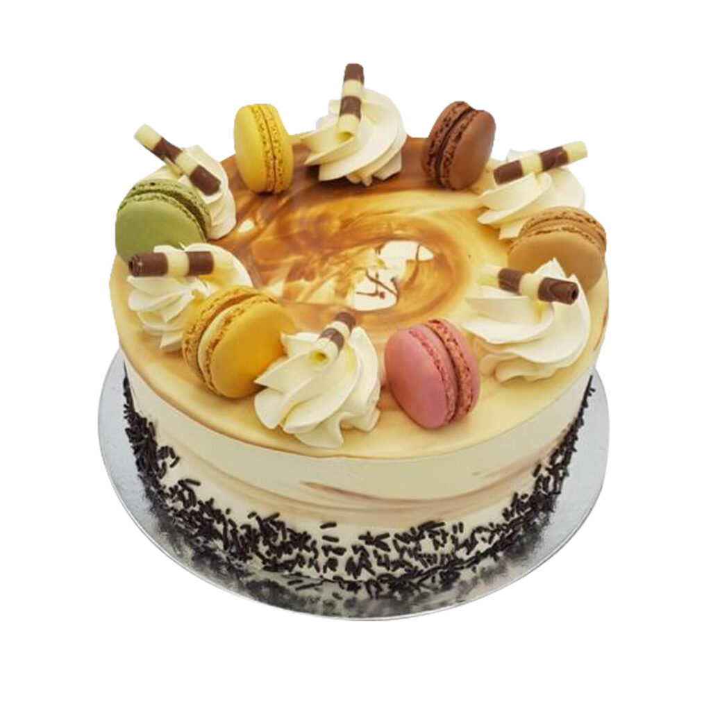 Round Macaroon Delight Cake (WRC-020) – Cakes & Bakes