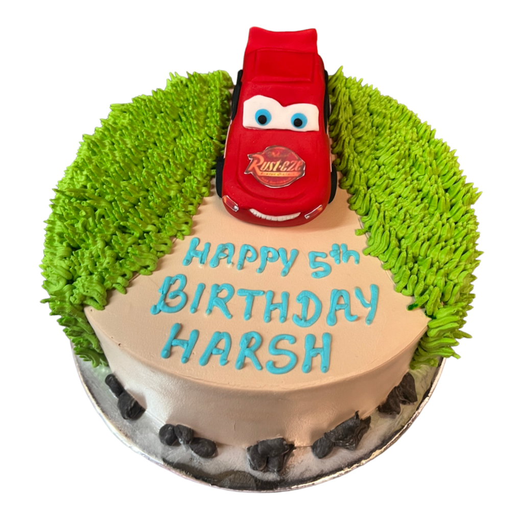 Car theme Fresh cream Cake – Cakes & Bakes